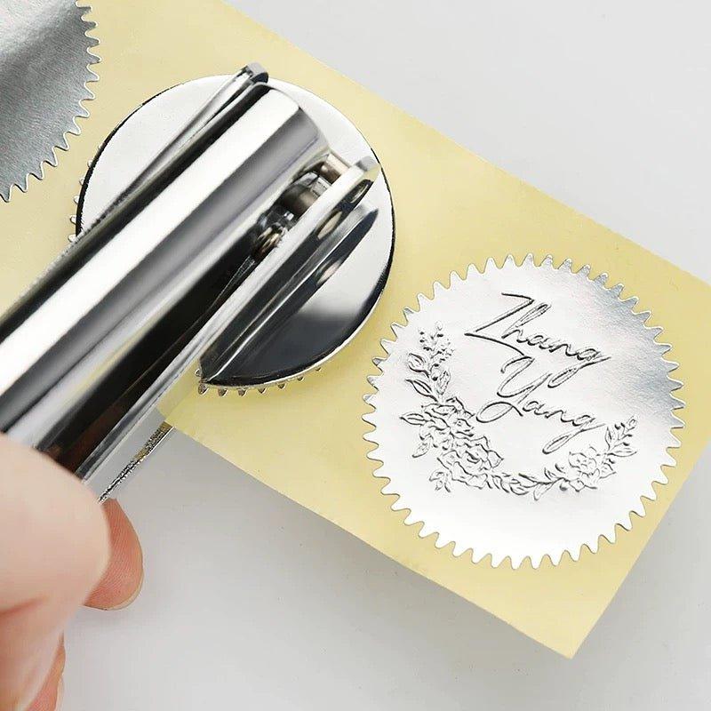 8.5 Logo Embosser – Memo Journals