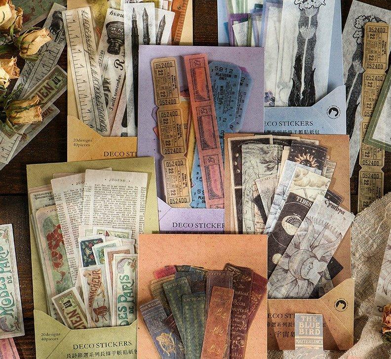 1025 Sticker Pack Long Poem Excerpt Series – Memo Journals