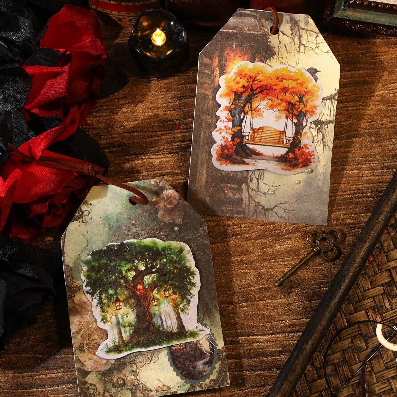 1032 Paper Stickers Jungle Wizard Series – Memo Journals