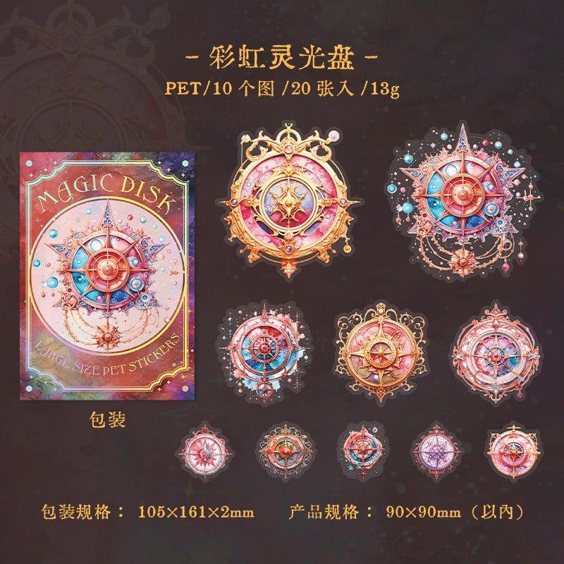 1036 Sticker Pack "Magic Astrolabe" Series – Memo Journals
