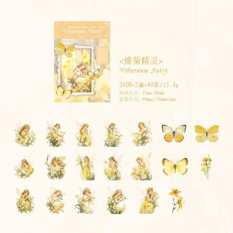 1149 Sticker Pack Elf Fantasy Series – Memo Journals