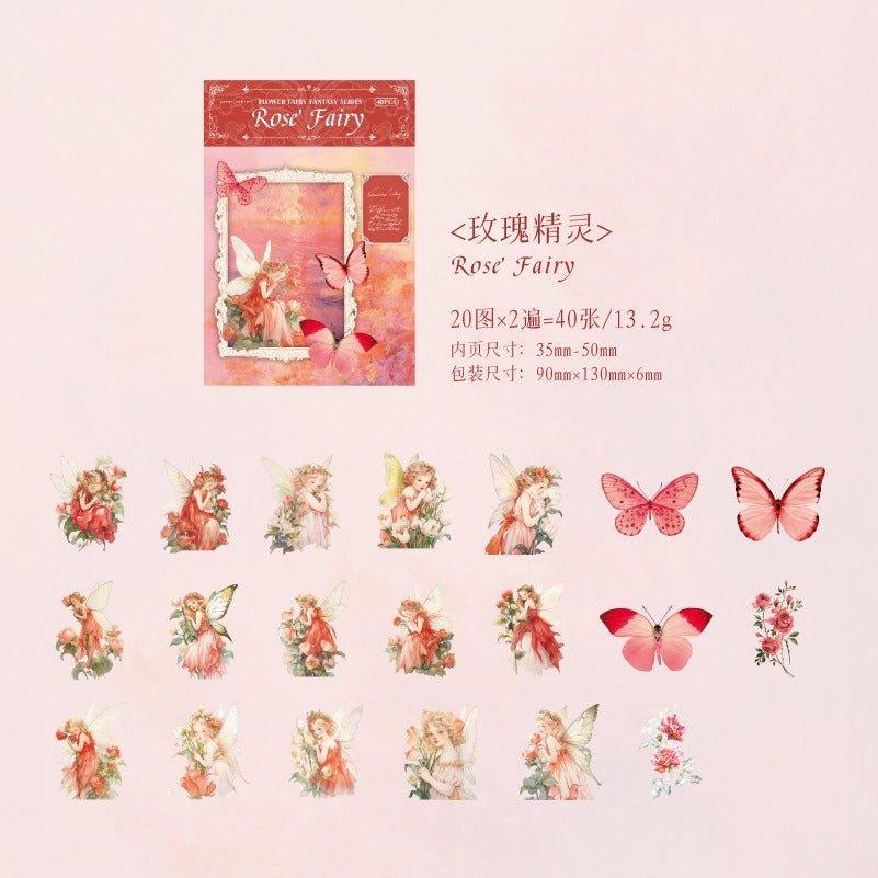 1149 Sticker Pack Elf Fantasy Series – Memo Journals