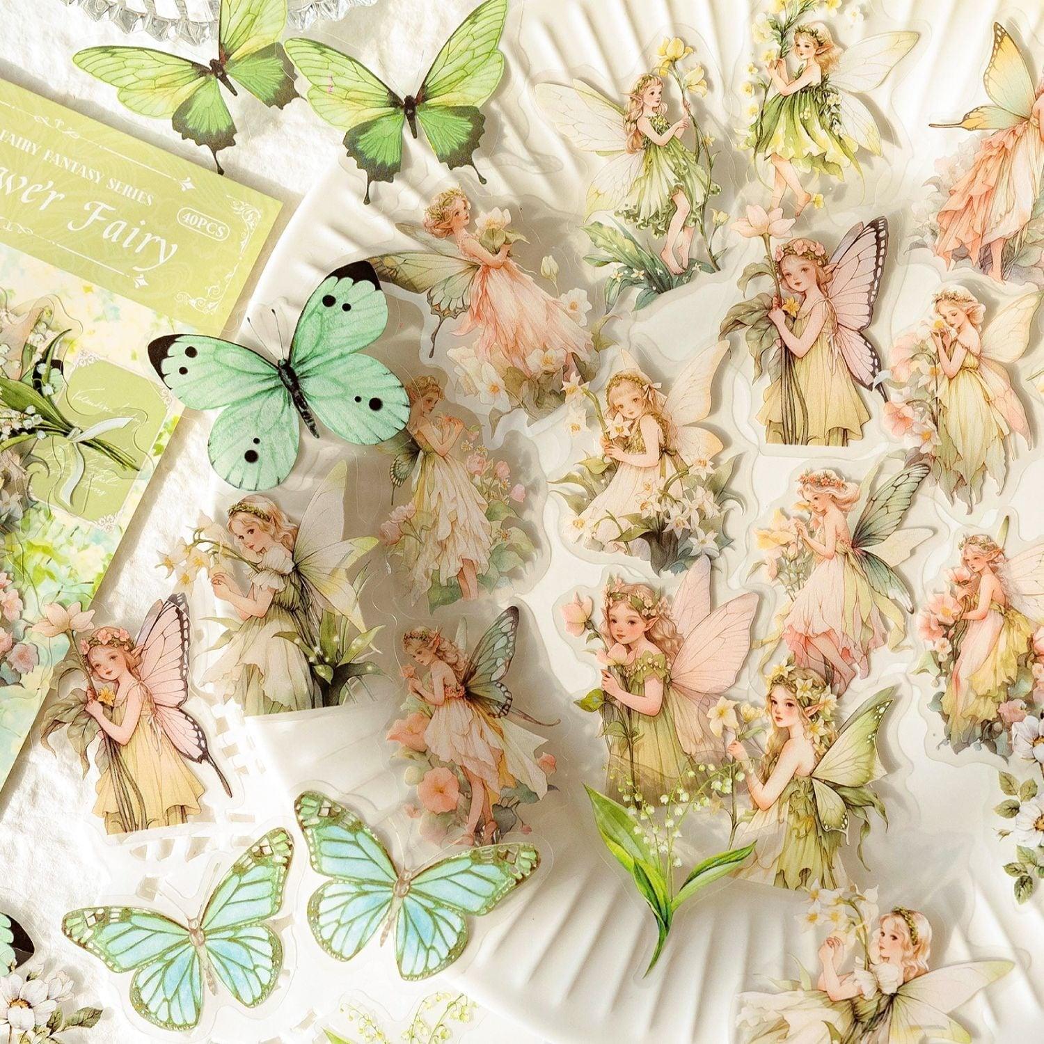 1149 Sticker Pack Elf Fantasy Series – Memo Journals