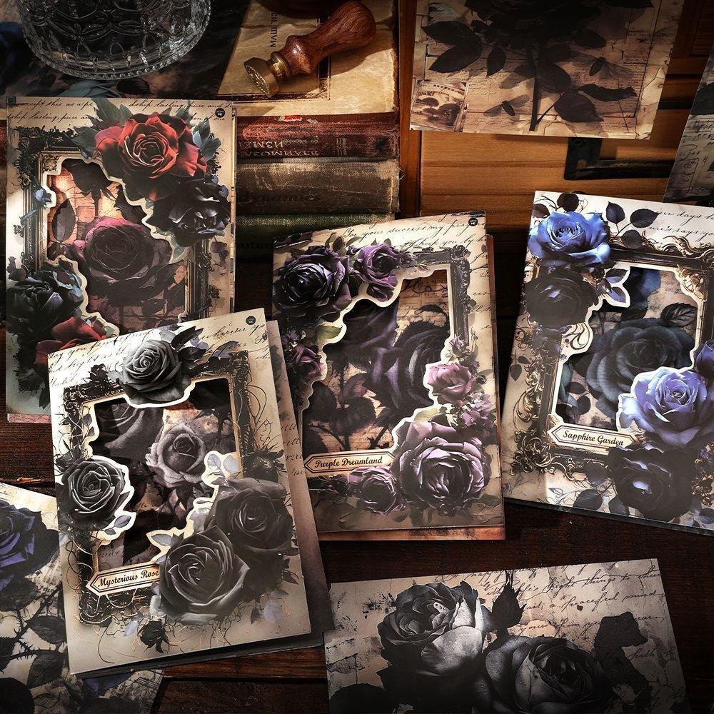 2083 Packages Dark Rose Collection – Memo Journals