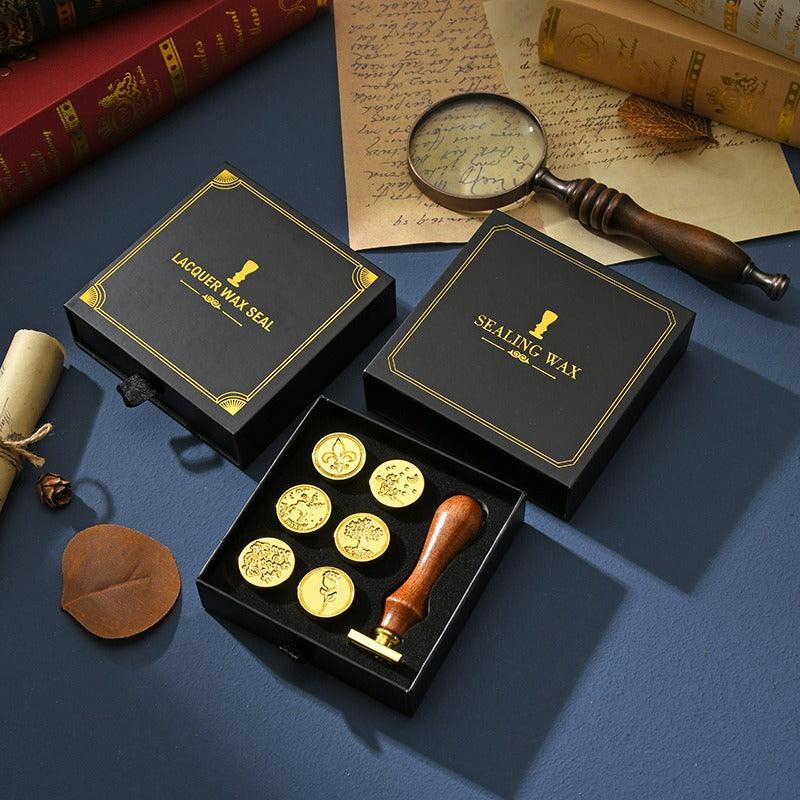 5005 Vintage Fire Lacquer Stamp Set – Memo Journals