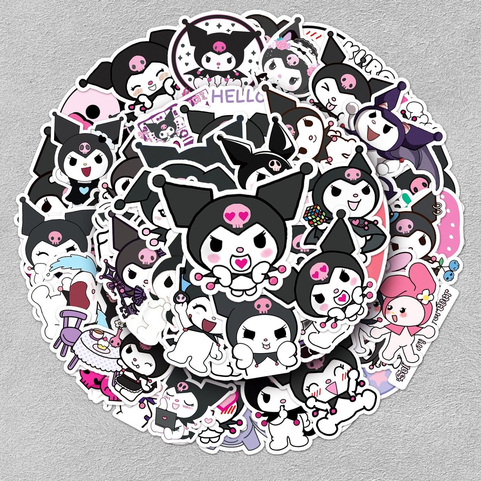 1049 （50 Kurome Animated Sanrio Stickers） – Memo Journals