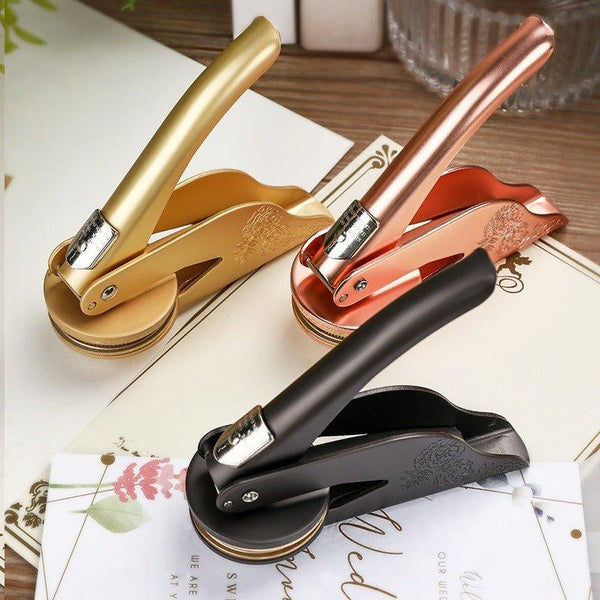 8002 Hand Vise Steel Stamp Embosser – Memo Journals